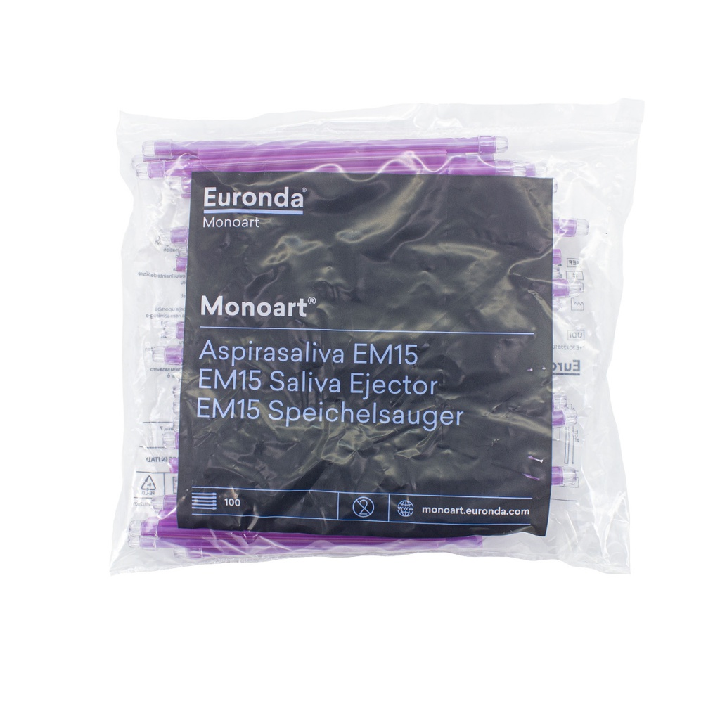 5 Empaques Eyectores de saliva Monoart Euronda | Biotech Chile